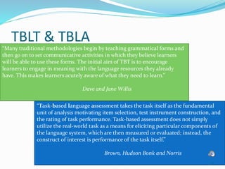 Task based language test | PPT