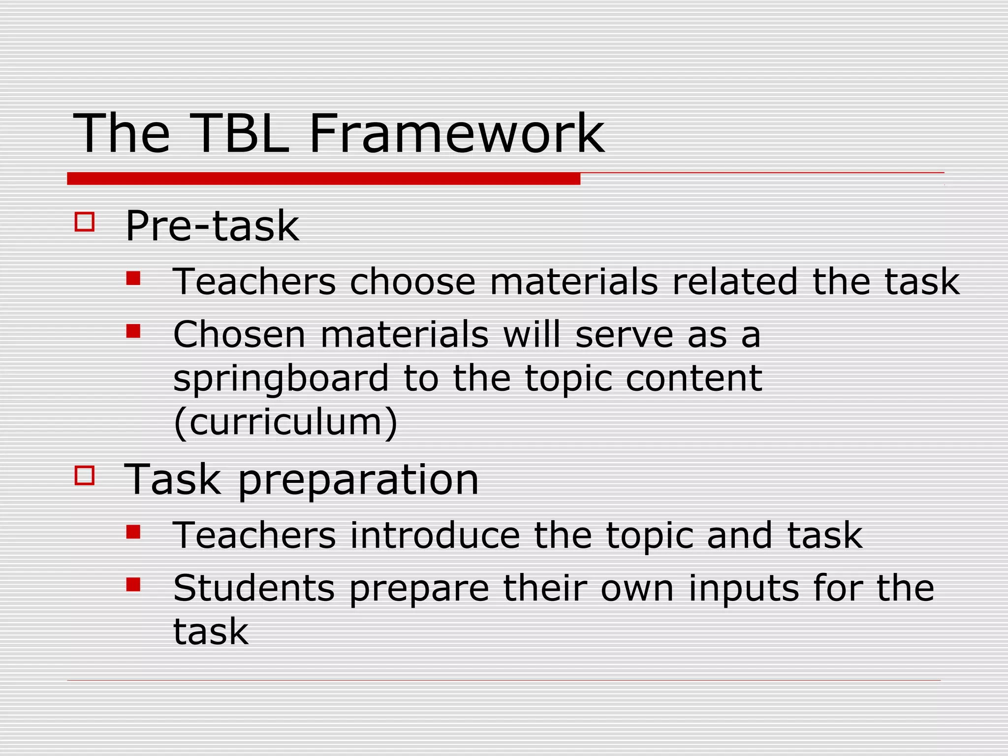 Task based learning | PPT