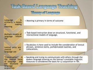 Task based ppt | PPTX | Homework and Study | Education