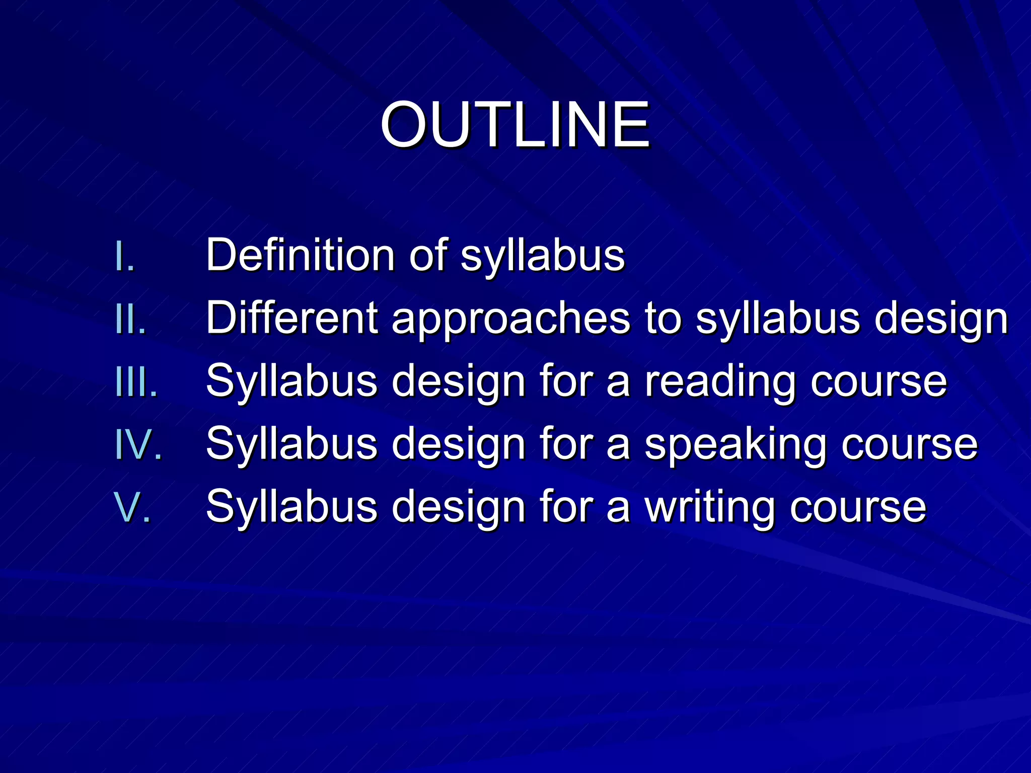 Task Based Syllabus | PPT