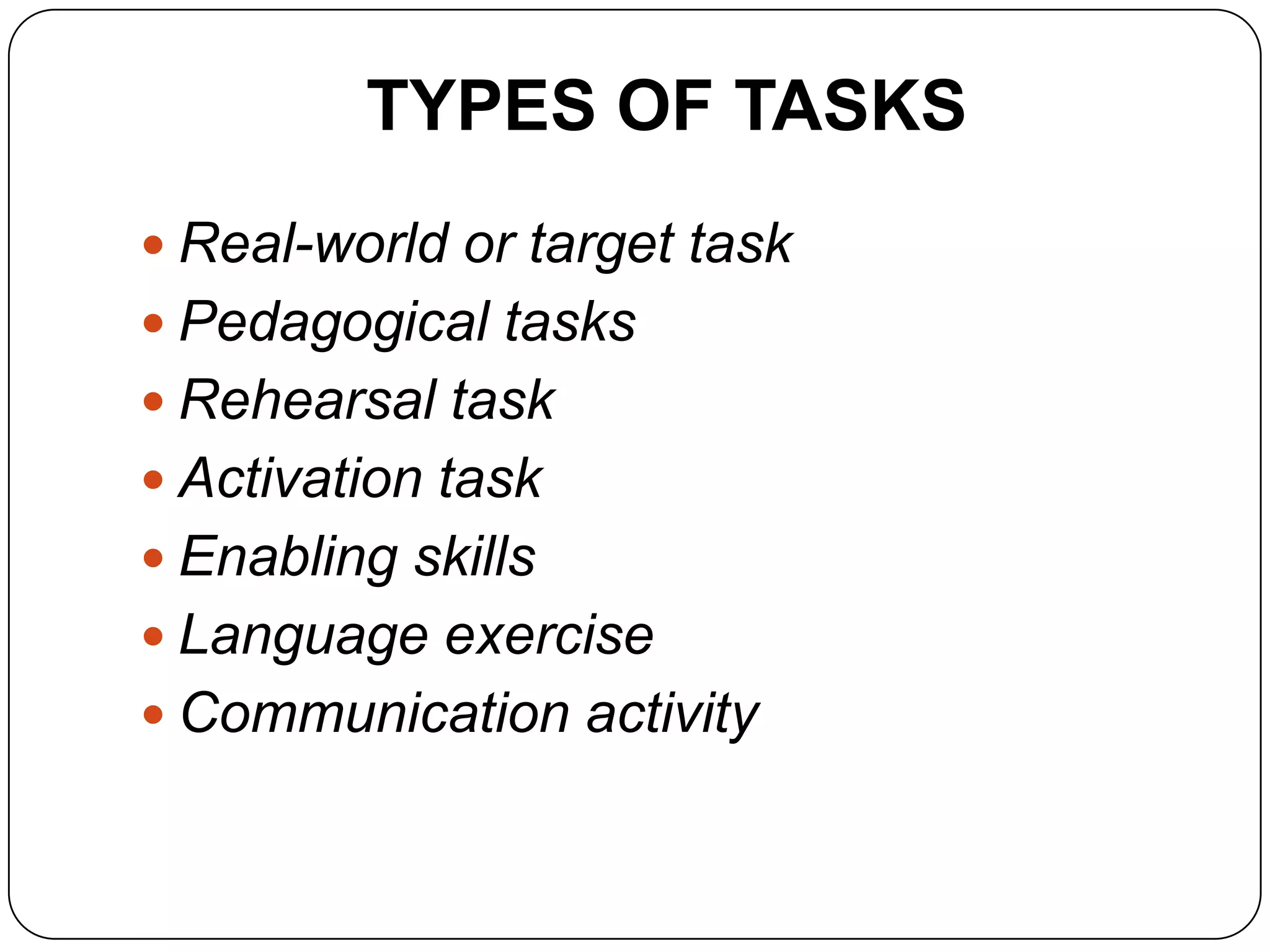 Task based syllabus | PPTX
