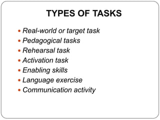 Task based syllabus | PPTX