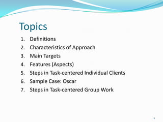 Task centered model.... | PPTX