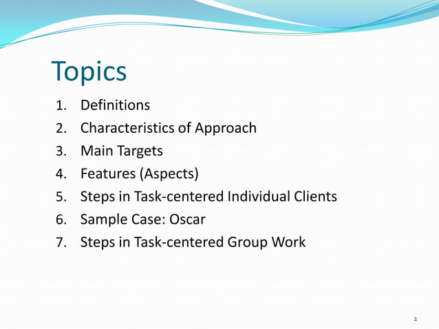 Task centered model.... | PPTX | Resume Writing and Advice | Job Search