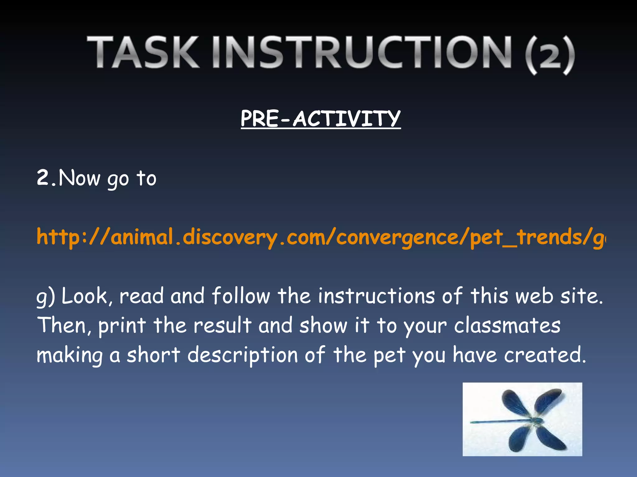 TASKS DESIGN PROJECT | PPT