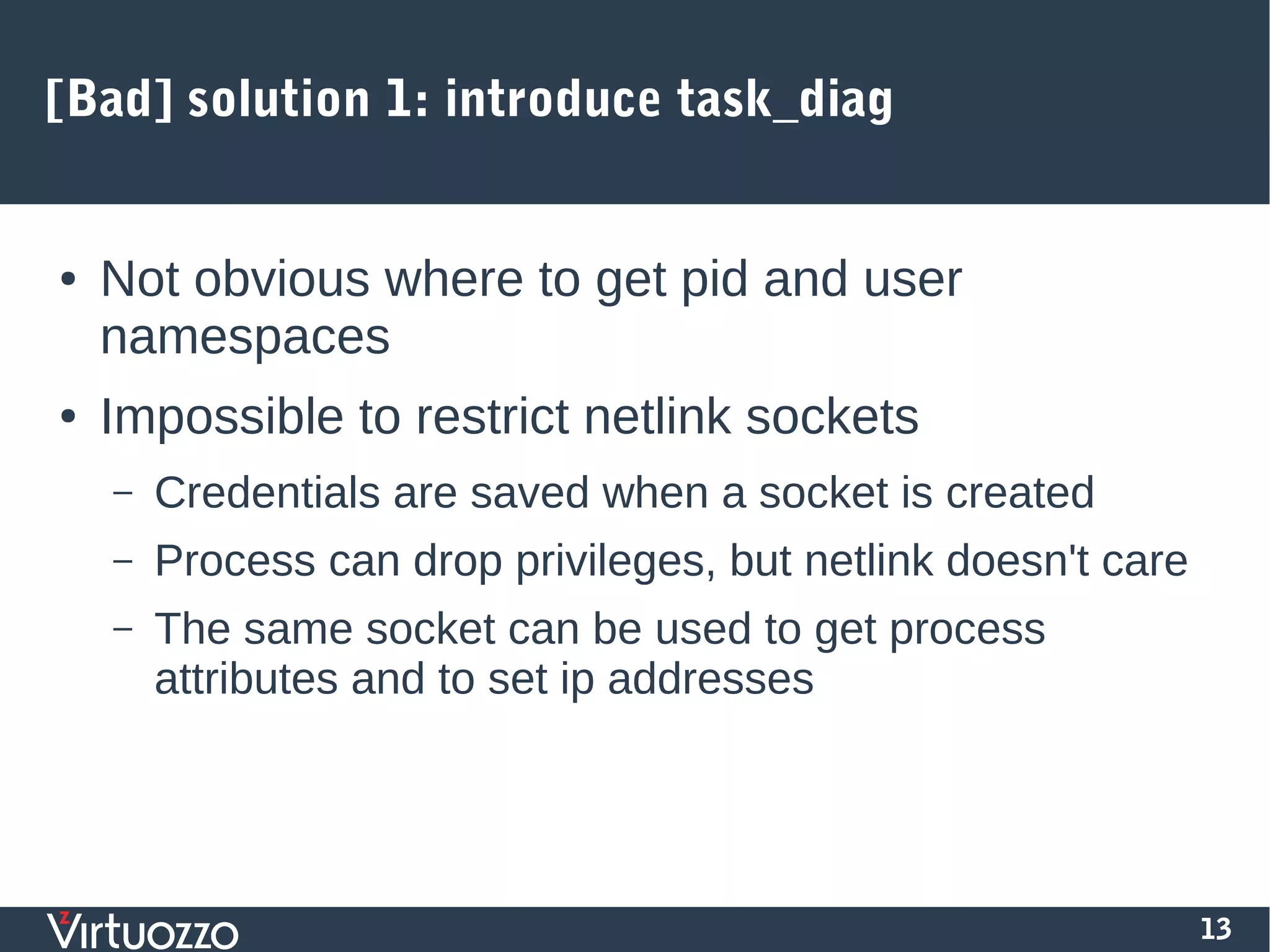 Speeding up ps and top | ODP