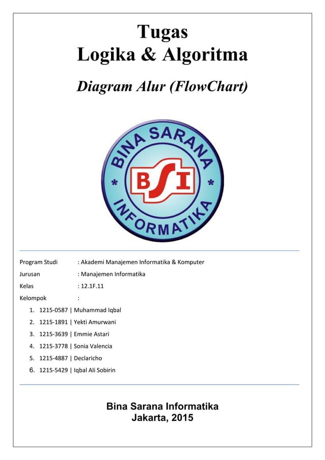 Makalah Diagram Alur ( FlowChart ) | PDF