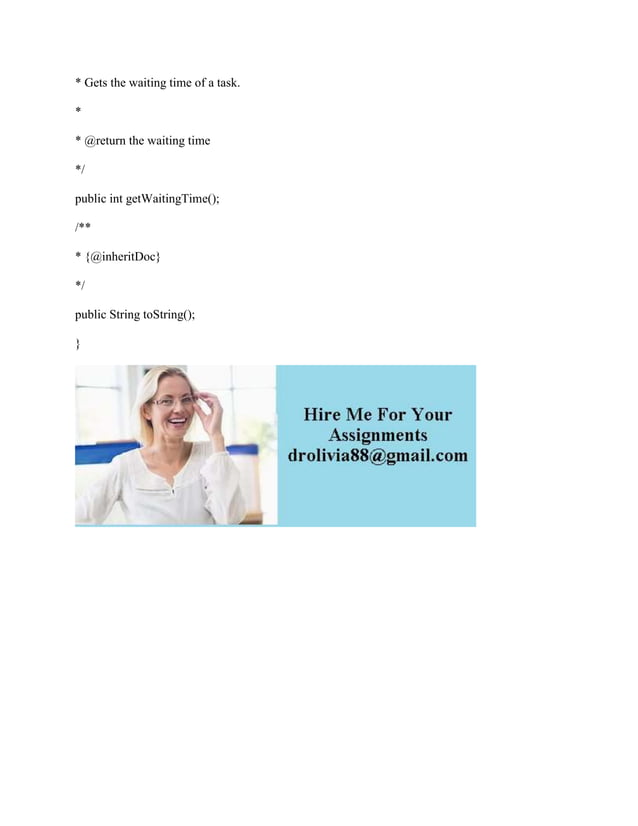 Task-java- Defines a Task object- Each Task contains a priority level.docx | Free Download