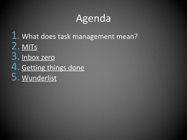 Task management workflow and tool | PPT
