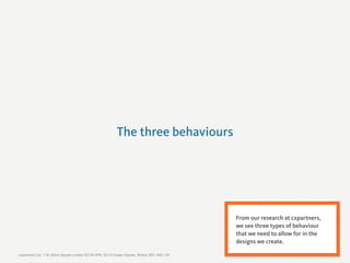 Task modeling: Understanding what people want and how to design for ...