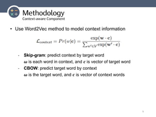 Task oriented word embedding for text classification | PDF