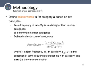 Task oriented word embedding for text classification | PDF