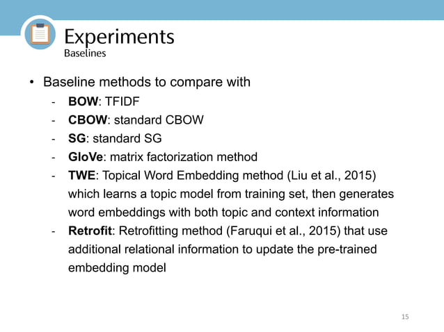 Task oriented word embedding for text classification | PDF