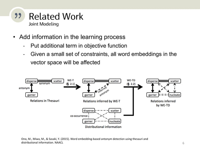 Task oriented word embedding for text classification | PPT