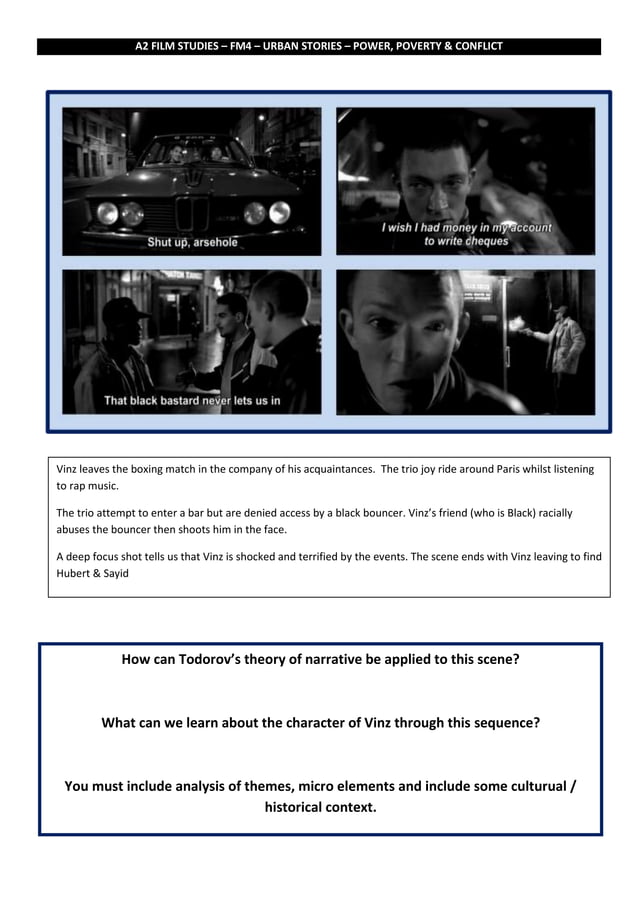 Narrative - Scene 1 - vinz driving around paris | DOCX