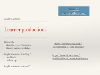 Task versus pedagogical exercise | PDF