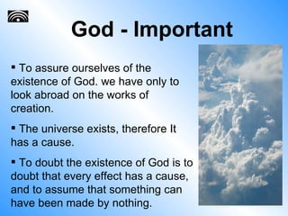 God Proofs Of Existence Of God | PPT