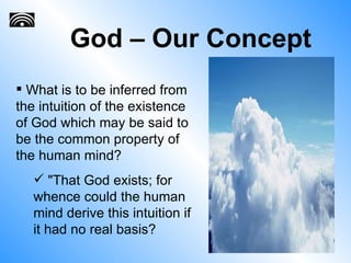 God Proofs Of Existence Of God | PPT