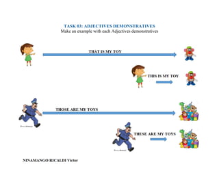 Task 03 adjectives demonstratives | PDF | Science