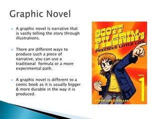 Graphic NarativeTask 1 | PPTX | Comics and Graphic Novels | Books and ...