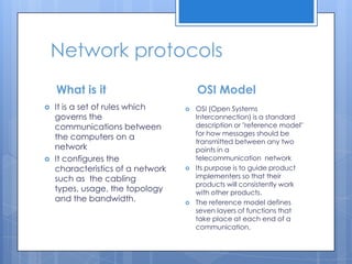 Network Protocols | PPT