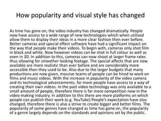 Exploring Different Types Of Videos | PPTX