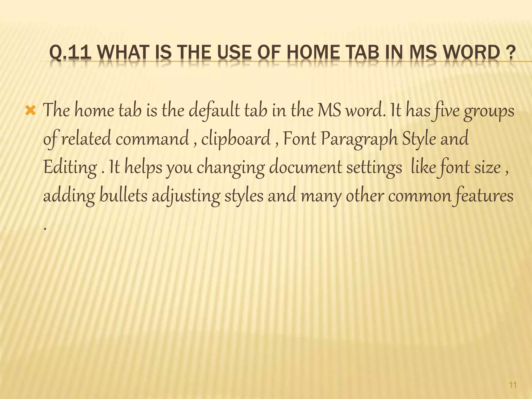 What is MS Word | PPTX