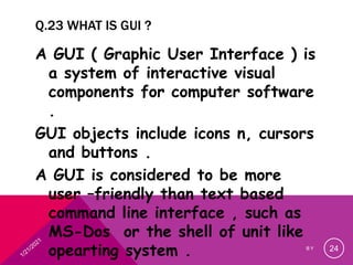 What is Coomputer What are the parts of computer | PPT