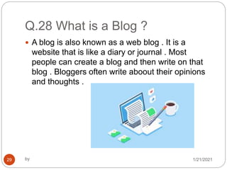 What is Coomputer What are the parts of computer | PPT