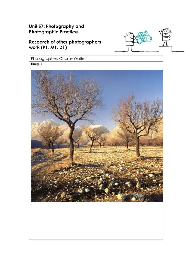 Task 1 Landscape | PDF