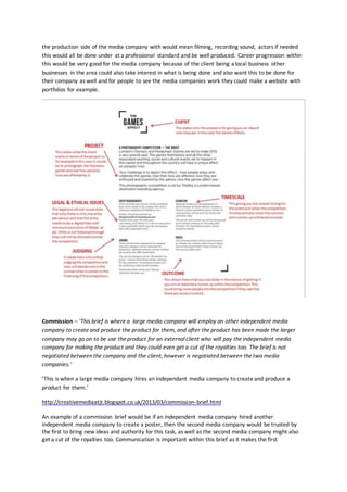 Task 1 - Media Briefs | DOCX | Web Conferencing | Computer Software and ...