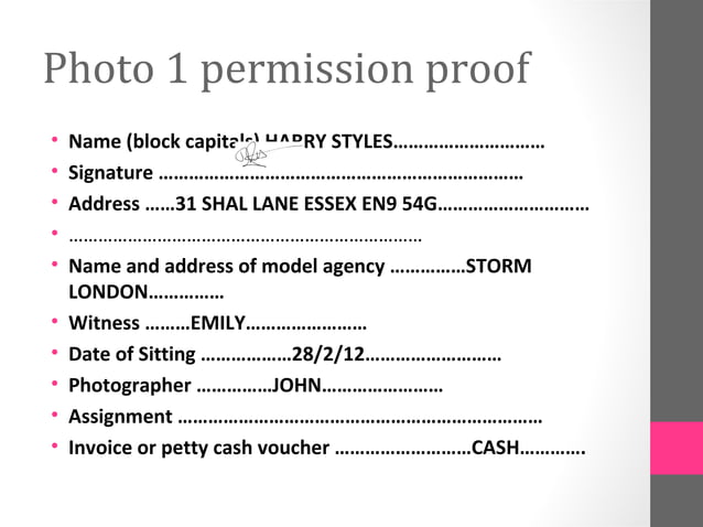 Task 11 photo permission | PPT