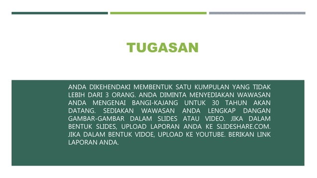 Task 12- Pembangunan Bandar Mampan / Reka Bentuk Bandar Masa Depan ( wawasan bangi - kajang 30 ...