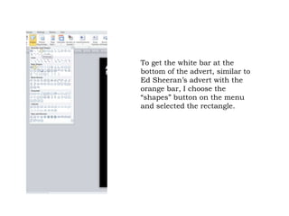 Task 14 – Draft of Magazine Advert | PPT