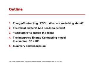 When will it happen? Facilitators, IEC and other Lessons Learned for ...