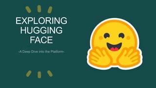 HuggingFace AI - Hugging Face lets users create interactive, in-browser demos of machine ...