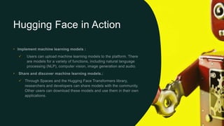 HuggingFace AI - Hugging Face lets users create interactive, in-browser demos of machine ...