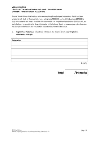 Task 1B - Accounting Principles | PDF | Business | Business and Finance