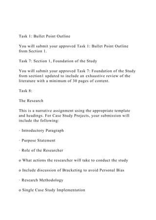 Research Project Section 2 Outline | PDF