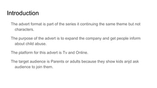 Task 1c analysing advert | PPT