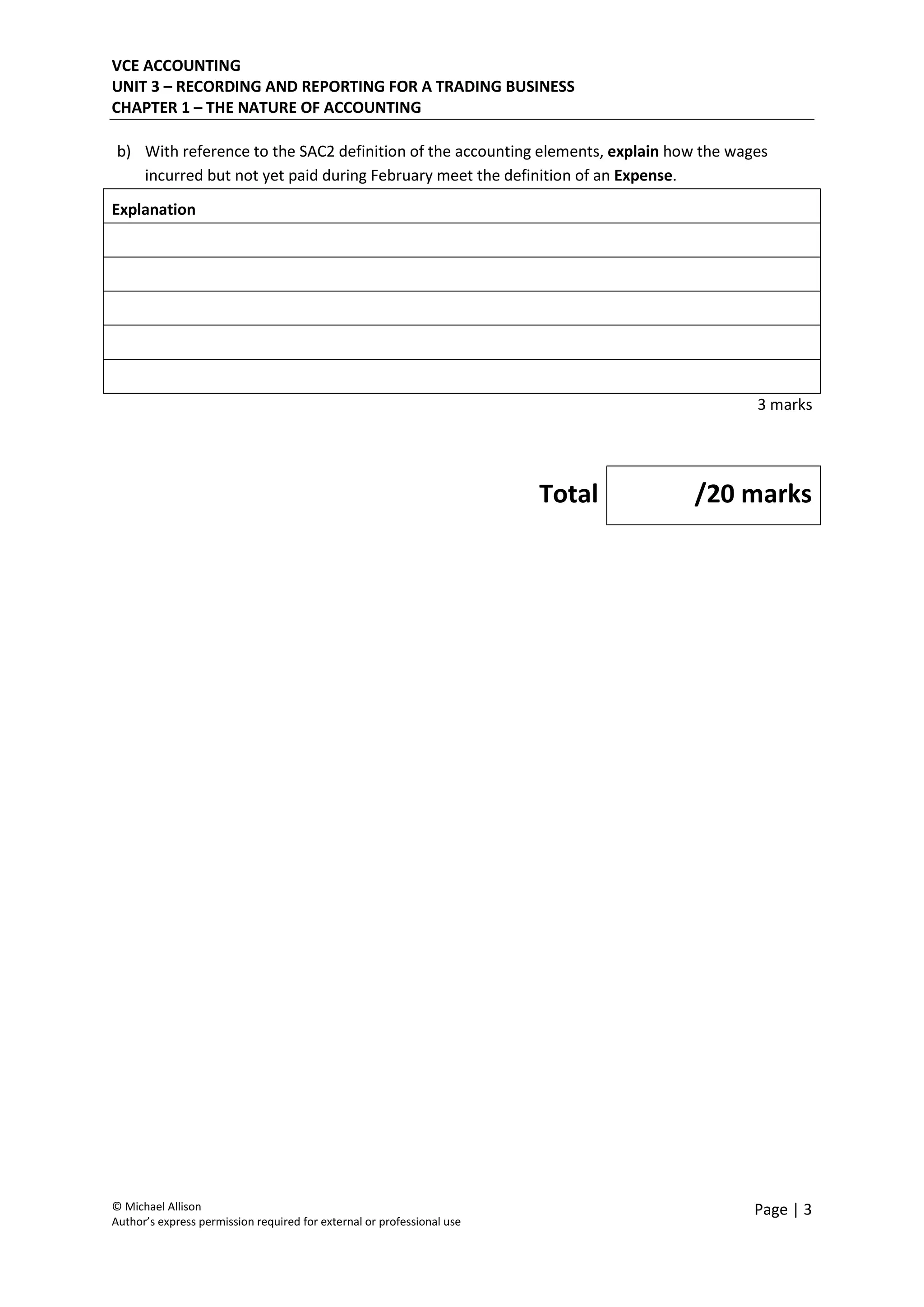 Task 1C - Elements of Accounting | PDF