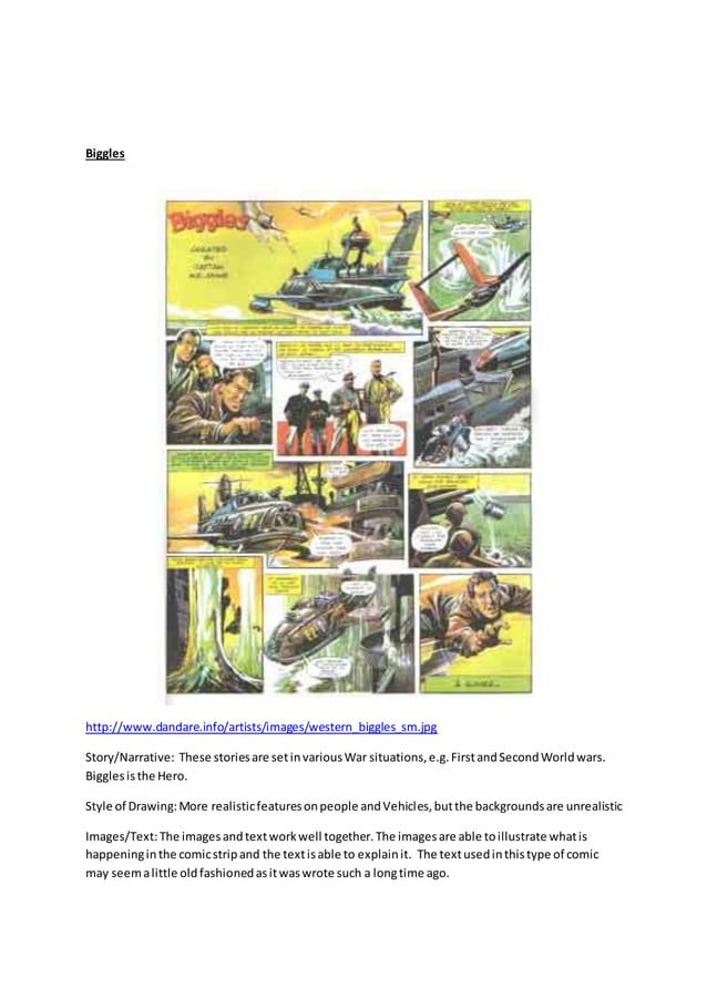 Task 1 Comic Strip Analysis Task 1 Comic Strip Analysis