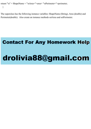 Task 1 Demonstrating Inheritance.pdf | Programming Languages | Computing