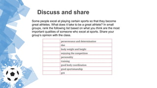 great athletes ppt bahasa inggris kelas x kurikulum merdeka | PPTX