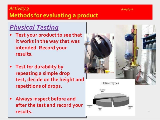 Task 1 evaluate a product Task 1 evaluate a product