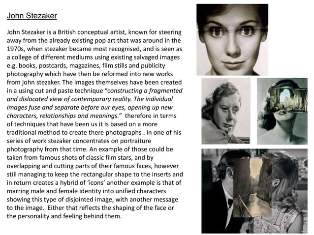 Task 1 expermental photography | PPT