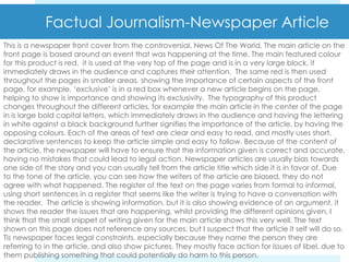 Task 1, factual page layout | PPT