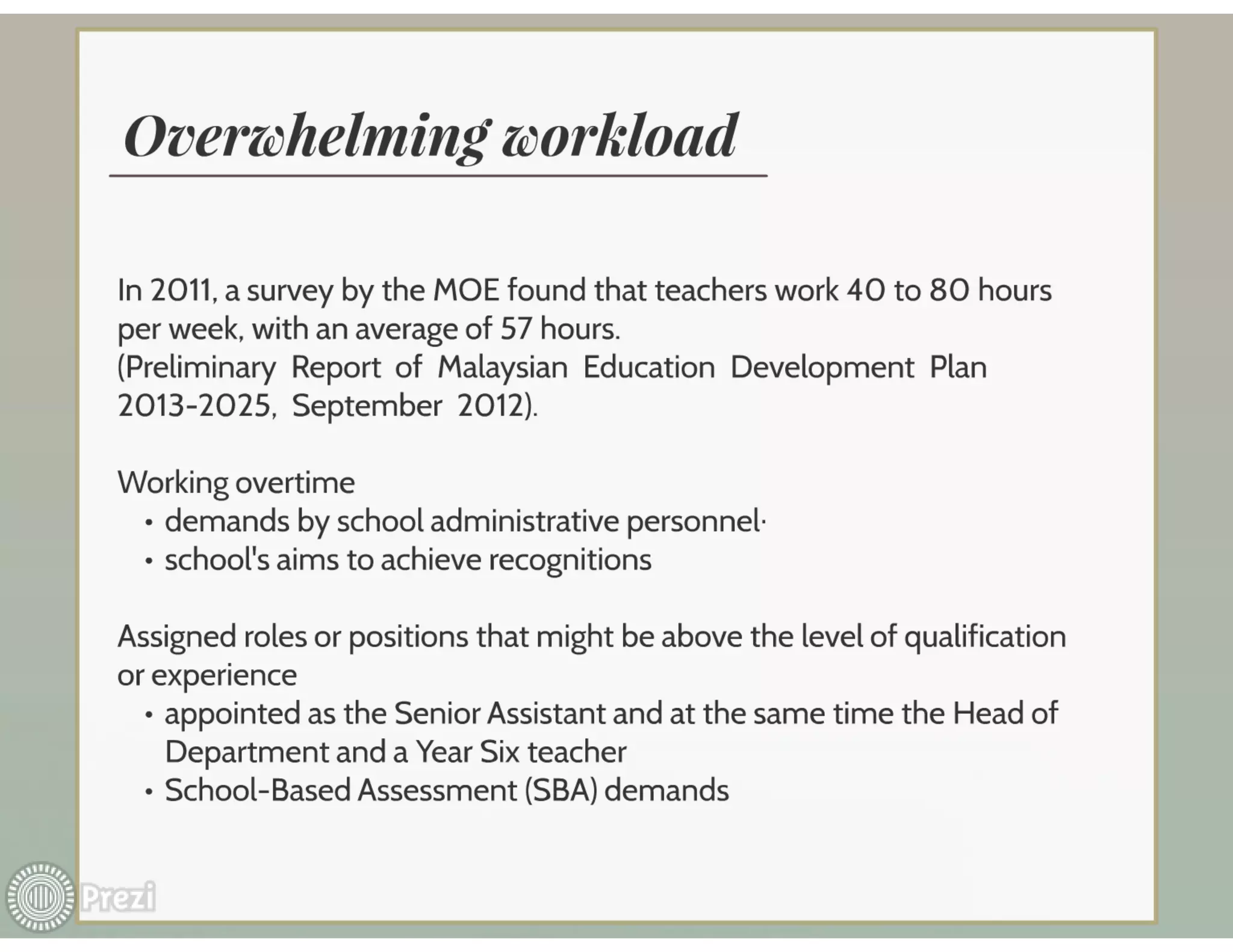 Causes of Emotional Distress Among Malaysian Teachers | PDF