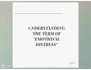 Causes of Emotional Distress Among Malaysian Teachers | PPT