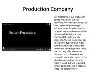 Task 1 media evalution | PPT